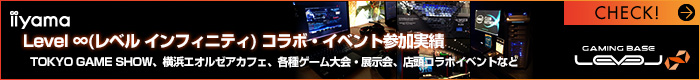 LEVEL∞ (レベル インフィニティ) ゲームパソコン・ゲーミングPC : iiyama PC